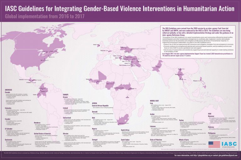 Rolling Out the GBV Guidelines - Guidelines for Integrating Gender ...